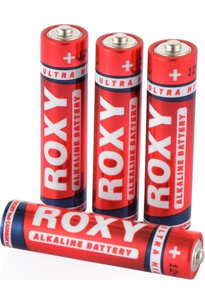 Huramarketing Roxy Aaa Ince Alkalin Kalem Pil 4 Lü Huramarketing Roxy Aaa Ince Alkalin Kalem Pil 4 Lü