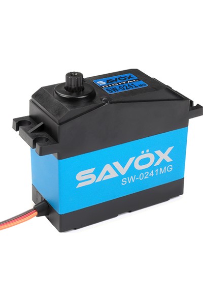 Savox Savöx SW-0241MG Yüksek Voltaj Su Geçirmez Dijital Servo Savox Savöx SW-0241MG Yüksek Voltaj Su Geçirmez Dijital Servo