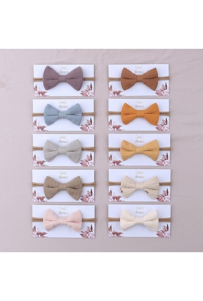 Charge Kız Bebek Elastik Kafa Bandı