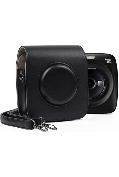 Shun Fujifilm Instax Square SQ20 Için Kamera Kılıfı Klasik Vintage Pu Deri Çanta Kayışlı (Yurt Dışından) Shun Fujifilm Instax Square SQ20 Için Kamera Kılıfı Klasik Vintage Pu Deri Çanta Kayışlı (Yurt Dışından)