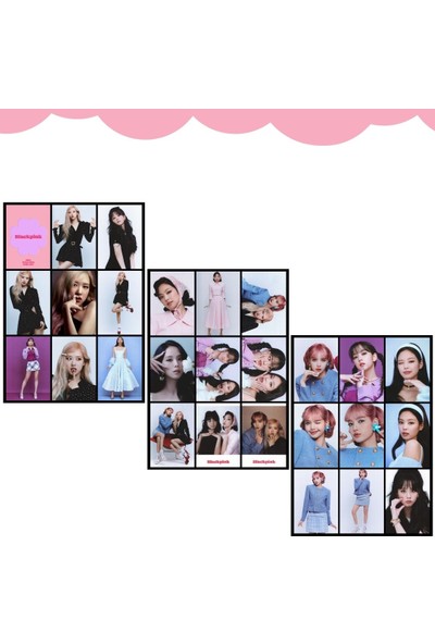 Kpop Dünyası Blackpınk '' 2022 Welcoming Collection '' Fotokart Seti Kpop Dünyası Blackpınk '' 2022 Welcoming Collection '' Fotokart Seti