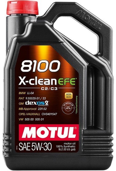 Motul 8100 X-Clean Efe 5W-30 5 Litre Motor Yağı (Üretim Yılı: 2021) Motul 8100 X-Clean Efe 5W-30 5 Litre Motor Yağı (Üretim Yılı: 2021)