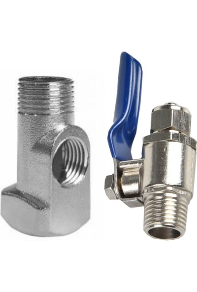 Su Arıtma Cihazı 3/8 Hat Alma Aparatı ve Küresel Vana