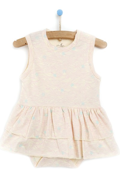 Newborn Fashion Club Çift Fırfırlı Elbise Body