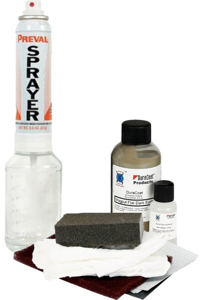 Duracoat Standard Tüfek ve Tabanca Kaplama Kiti - Gloss Black