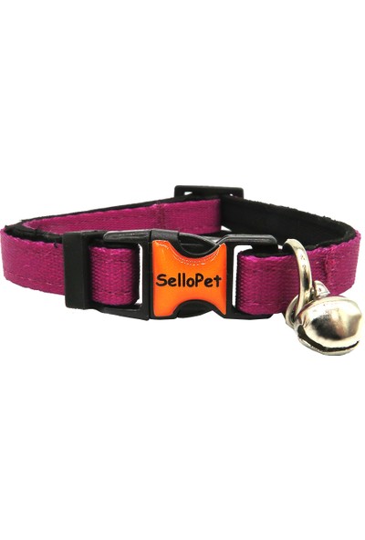 SelloPet Kedi Boyun Tasması Mor