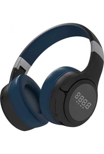 Weluot B28 Bluetooh Kulak Üstü Kulaklık 5.0 - Mavi (Yurt Dışından)