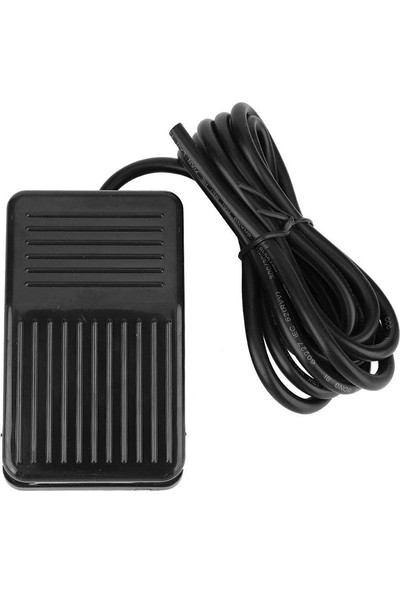 Generic Tfs-01 Ac 250V 10A Ayak Kontrol Pedalı Anahtarı Siyah (Yurt Dışından)