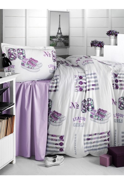 Storway Happy Girls/v2 Ranforce Tek Kişilik Nevresim Takımı