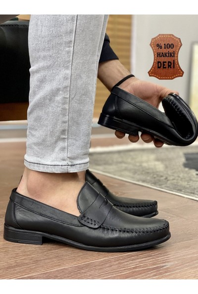 Muggo Erkek Deri Klasik Ayakkabı MGTORİNO04