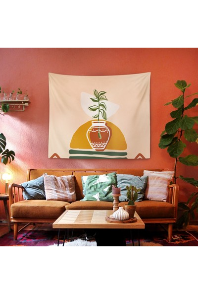 Wallhang Ethnic Modern Duvar Örtüsü 150X130 cm