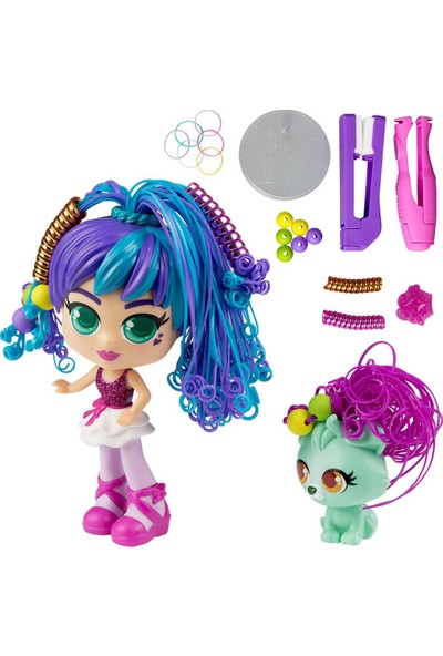 Silverlit Curli Girls Bebek ve Hayvan 2'li Set - Rosli ve Koda Silverlit Curli Girls Bebek ve Hayvan 2'li Set - Rosli ve Koda