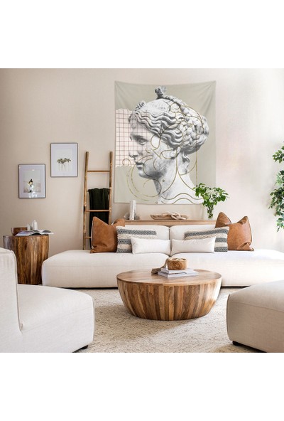 Wallhang Female Head Duvar Örtüsü 130X150 cm Wallhang Female Head Duvar Örtüsü 130X150 cm