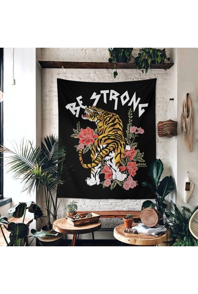 Wallhang Be Strong Duvar Örtüsü 130X150 cm Wallhang Be Strong Duvar Örtüsü 130X150 cm