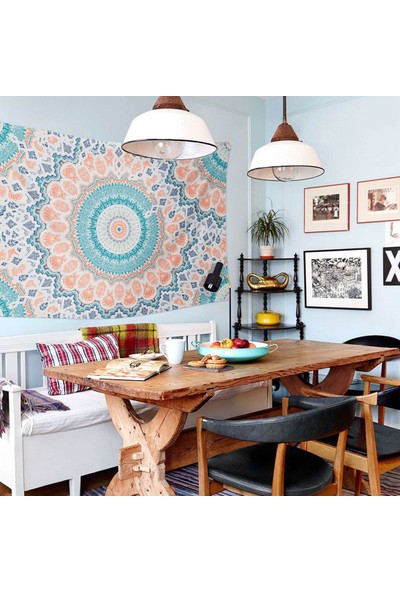 Wallhang Retro Mandala Duvar Örtüsü 195X130 cm