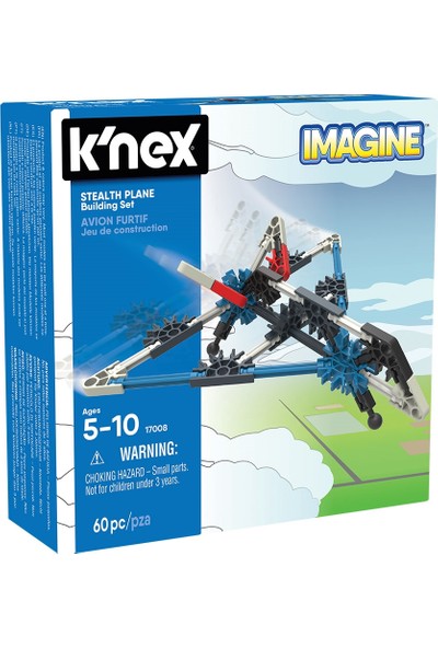 K'nex Imagine Stealth Plane Building Set 17008 K'nex Imagine Stealth Plane Building Set 17008