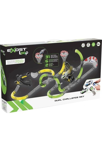 Silverlit Exost Tüp Iki Araçlı Yarış Seti