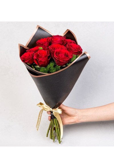 11 Kırmızı Gül Buketi