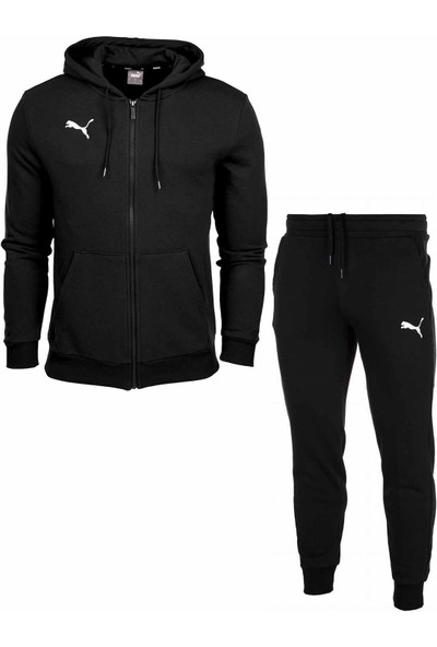 Puma Pamuklu Alt Sweatshirt Erkek Eşofman Takım PMR1000 Siyah