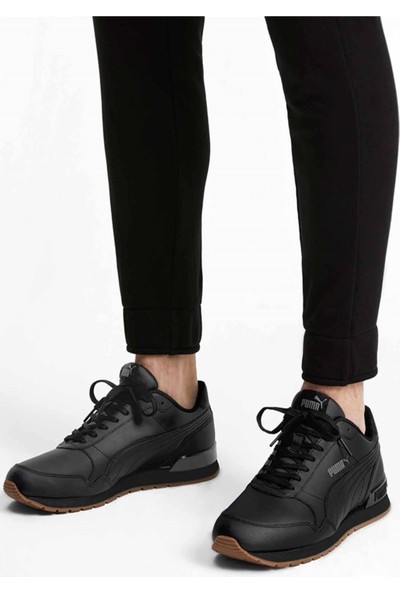 Puma Sneakers St Runner. Erkek Günlük Spor Ayakkabı 365277 08 Siyah Puma Sneakers St Runner. Erkek Günlük Spor Ayakkabı 365277 08 Siyah