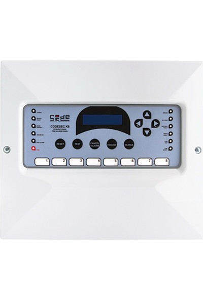 Code Codesec K8 Konvarsiyonel 8 Bölgeli Yangın Ihbar Paneli