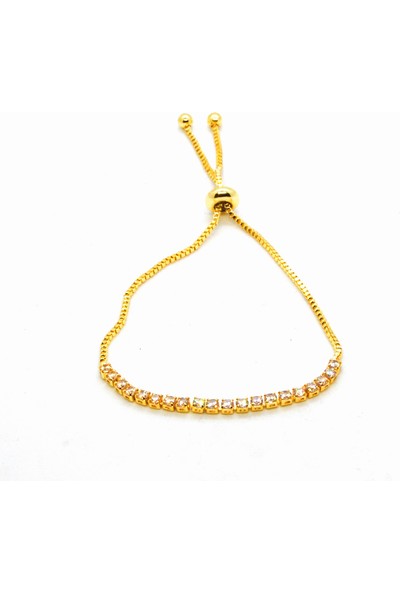 X-lady Accessories Altın Renk Su Yolu Asansör Bileklik 927 X-lady Accessories Altın Renk Su Yolu Asansör Bileklik 927