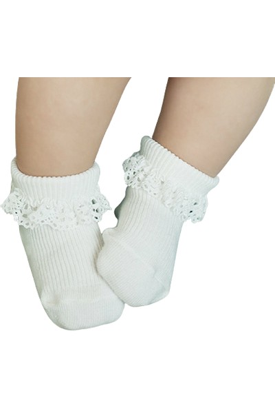 Charge Bebek Dantelli Çorap