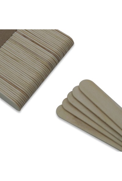 Mira Hobby Naturel Dil Çubuğu (Kalın-50 Adet) Mira Hobby Naturel Dil Çubuğu (Kalın-50 Adet)