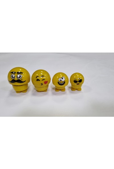 Denden Araç Içi Göğüs Üstü Yapıştırma 4lü Emoji