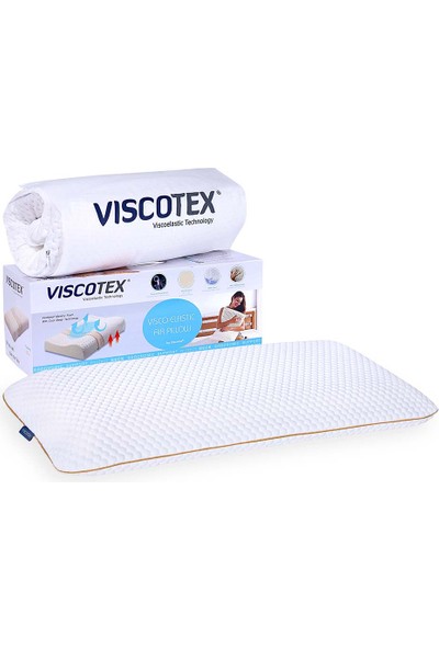 Viscotex Visco Ortopedik Çocuk Yastığı (Sensitive Baby) 66X33X6CM, Beyaz Viscotex Visco Ortopedik Çocuk Yastığı (Sensitive Baby) 66X33X6CM, Beyaz
