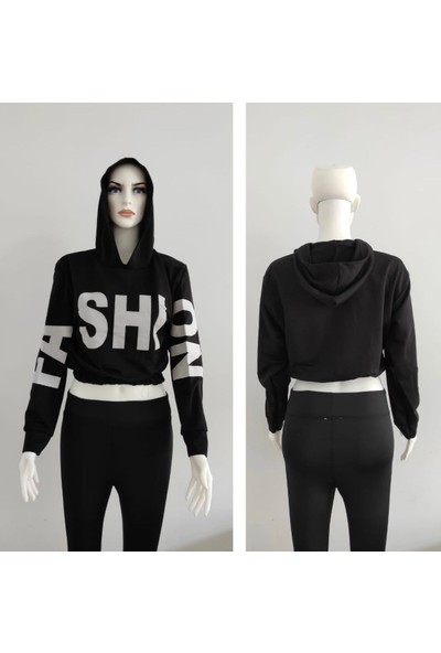 Egesa Shop Shı Baskılı Kapuşonlu Sweat