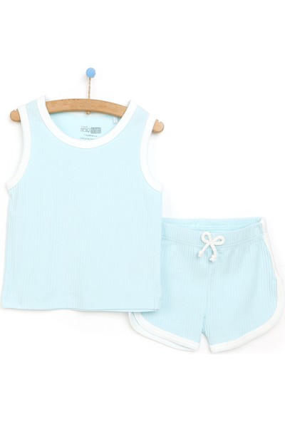 Hellobaby Basic Kaşkorse Erkek Bebek Atlet-Şort 2li Takım Hellobaby Basic Kaşkorse Erkek Bebek Atlet-Şort 2li Takım