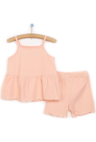 Hellobaby Basic Kız Bebek Kaşkorse Atlet - Tayt 2li Takım Hellobaby Basic Kız Bebek Kaşkorse Atlet - Tayt 2li Takım