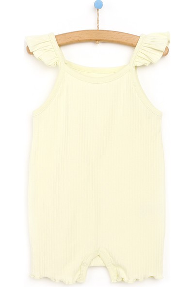 Hellobaby Basic Kaşkorse Kız Bebek Kısa Tulum