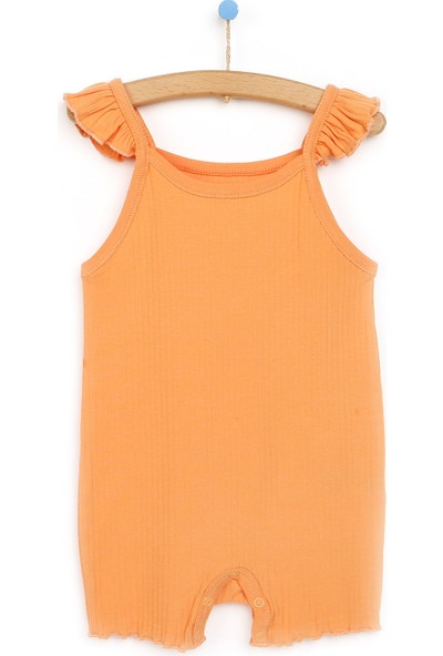 Hellobaby Basic Kaşkorse Kız Bebek Kısa Tulum