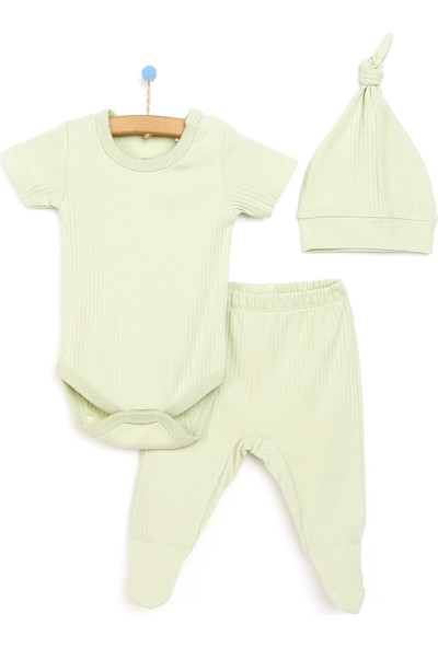 Hello Baby Hellobaby Yenidoğan Kaşkorse Body-Patikli Alt-Şapka Hello Baby Hellobaby Yenidoğan Kaşkorse Body-Patikli Alt-Şapka