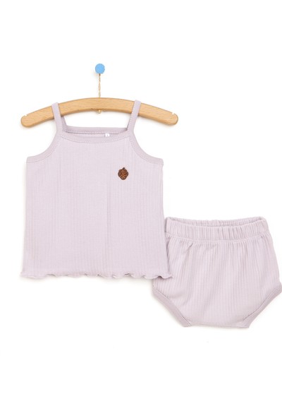 Hello Baby Hellobaby Yenidoğan Kaşkorse Ip Askılı Tshirt-Şort Hello Baby Hellobaby Yenidoğan Kaşkorse Ip Askılı Tshirt-Şort