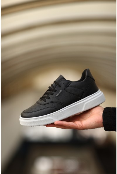 Karpefingo Erkek Tabanı Beyaz Siyah Ayakkabı Karpefingo Erkek Tabanı Beyaz Siyah Ayakkabı