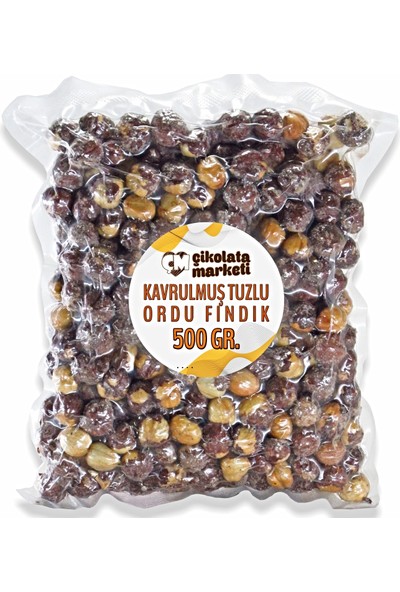Çikolata Marketi 500 gr Tuzlu Kavrulmuş Fındık - Ordu Vakumlu Paket Çikolata Marketi 500 gr Tuzlu Kavrulmuş Fındık - Ordu Vakumlu Paket