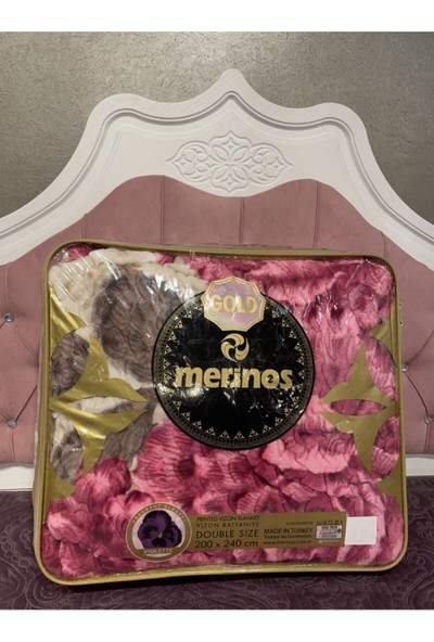 Merinos Vizon Polyester Battaniye Irem Vizon 220X240 Merinos Vizon Polyester Battaniye Irem Vizon 220X240
