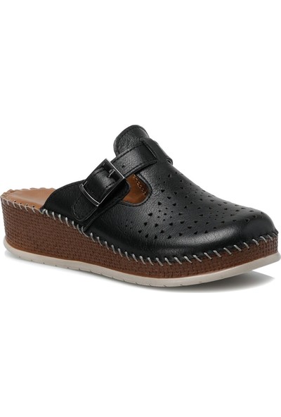 Polaris 162512.Z2FX Siyah Kadın Terlik