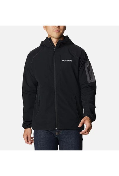 Columbia Tall Heights Hooded Erkek Softshell Mont XO5190-011