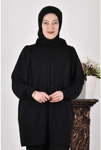 Ikol 26965 Kadın Siyah Kolevi Derin Gömlek Ikol 26965 Kadın Siyah Kolevi Derin Gömlek