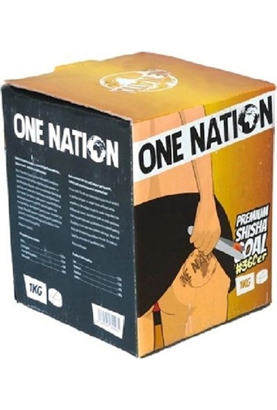 One Nation 360 Lotus One Natıon Nargile Kömürü 1kg