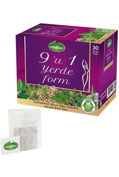 Dokuzu Bir Yerde Form Çay 30'lu Süzen Poşet (Diet Destek Ürünü) Dokuzu Bir Yerde Form Çay 30'lu Süzen Poşet (Diet Destek Ürünü)