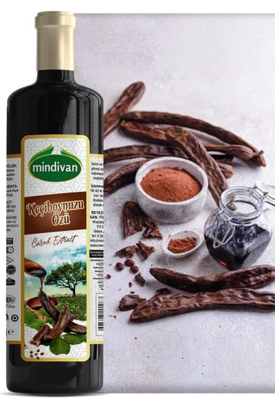 Keçiboynuzu Pekmezi Harnup Özü 700 gr (Soğuk Sıkım)