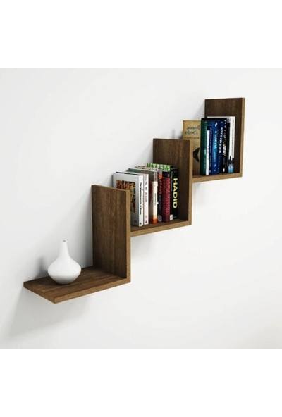 Sengenegel Raflı Kitaplık Gizli Montajlı