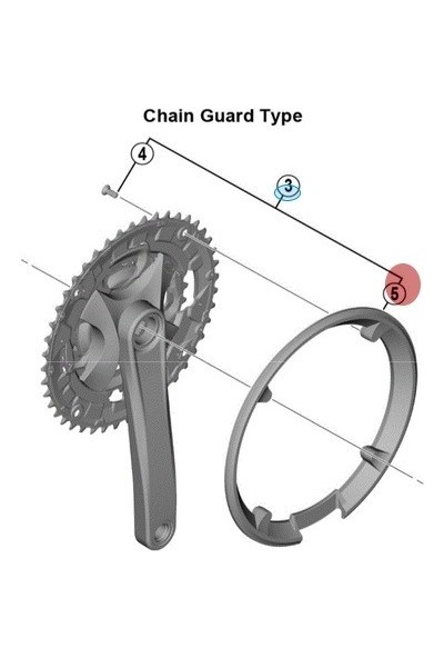 Shimano FC-MT210-3 Aynakol Kapağı 40T (Y0FP98030) Shimano FC-MT210-3 Aynakol Kapağı 40T (Y0FP98030)
