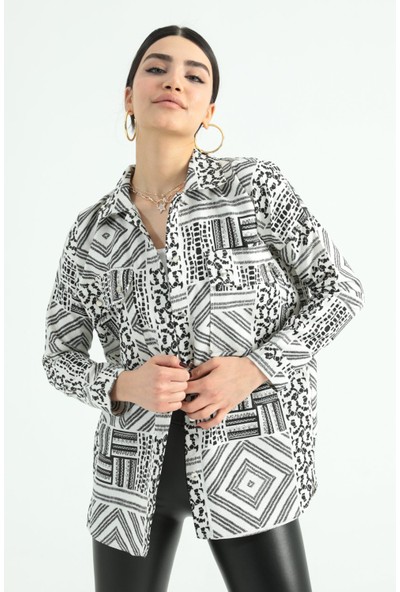 Kadın Pano Desen Gömlek 500 Kadın Pano Desen Gömlek 500