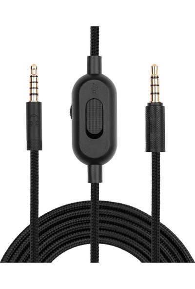 Generic ZS0159 2m 3.5mm Gaming Headset Audio Cable For Logitech G433 Siyah (Yurt Dışından) (Yurt Dışından) Generic ZS0159 2m 3.5mm Gaming Headset Audio Cable For Logitech G433 Siyah (Yurt Dışından) (Yurt Dışından)